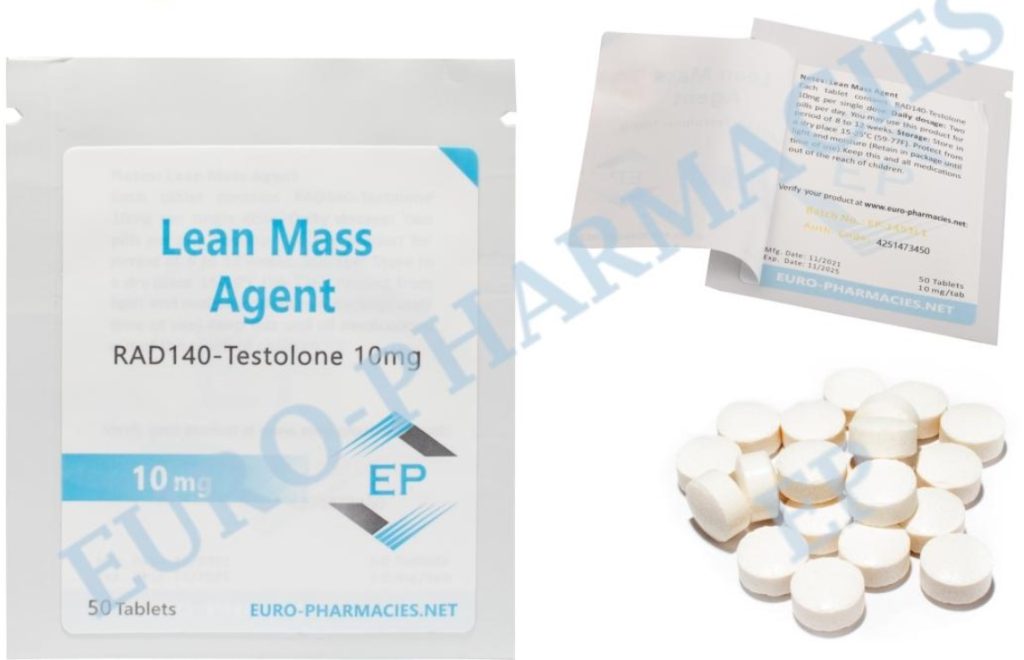 Buy RAD140 50 tabs 10mg/tab - Euro Pharmacies | PharmaHub.to