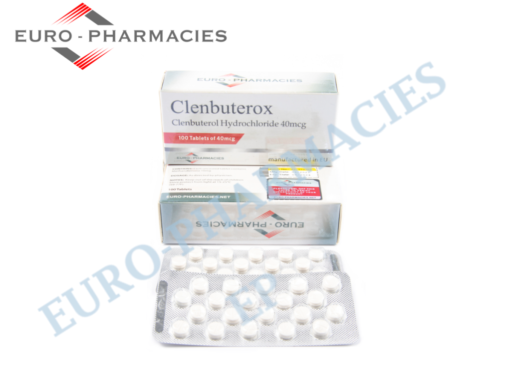 Clenbuterox (Clenbuterol) - 40mcg/tab -100 tab/blister - Euro ...