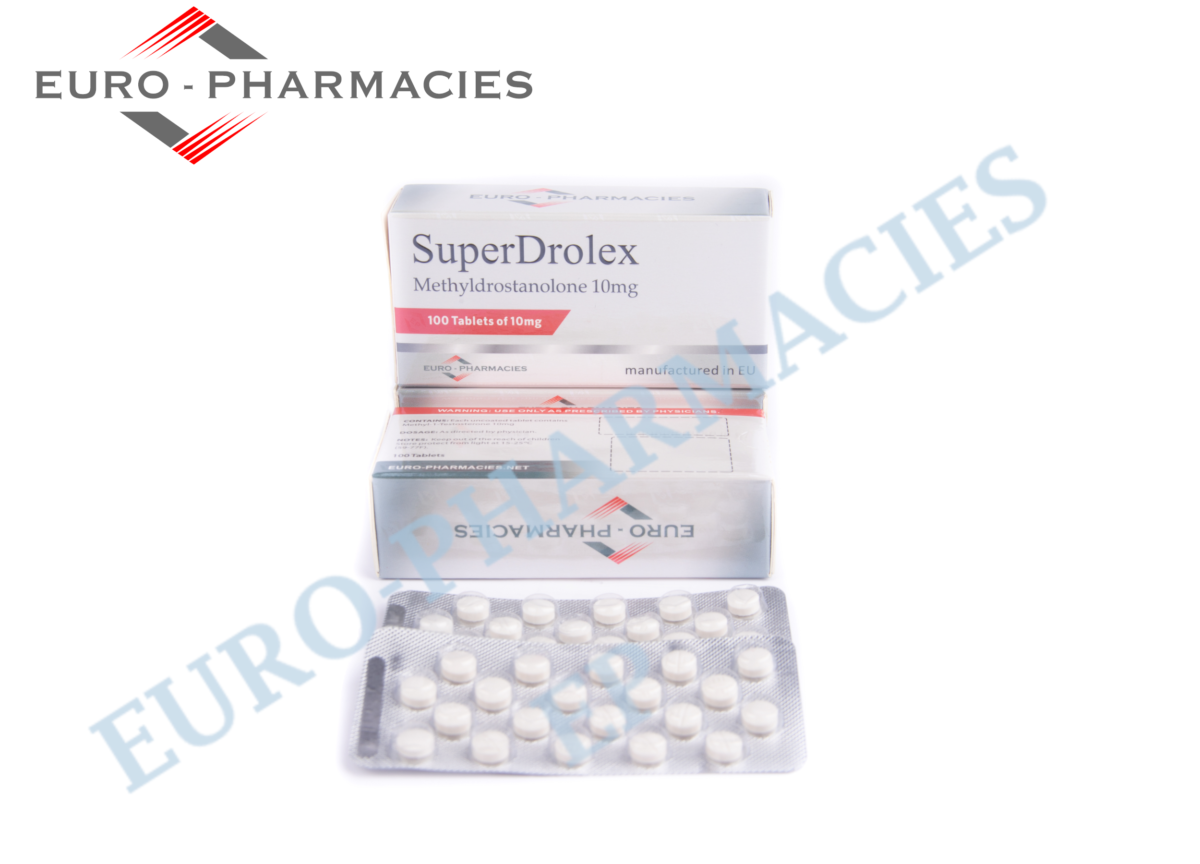 Superdrolex (Methyldrostanolone) - 10mg/tab -100 tab/blister - Euro ...