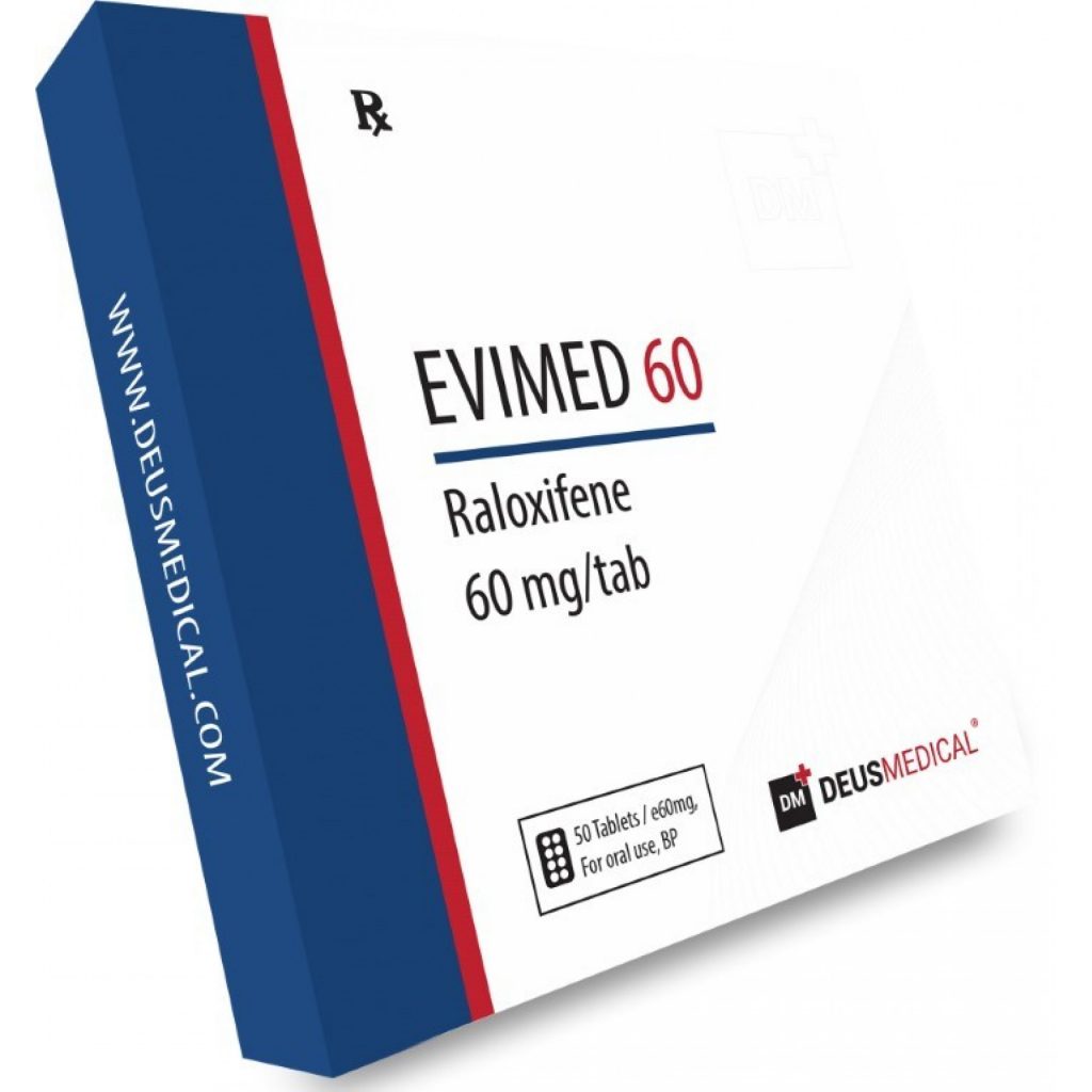 EVIMED 60 (Raloxifene HCL) – 50tabs of 60mg – DEUS-MEDICAL | PharmaHub.to