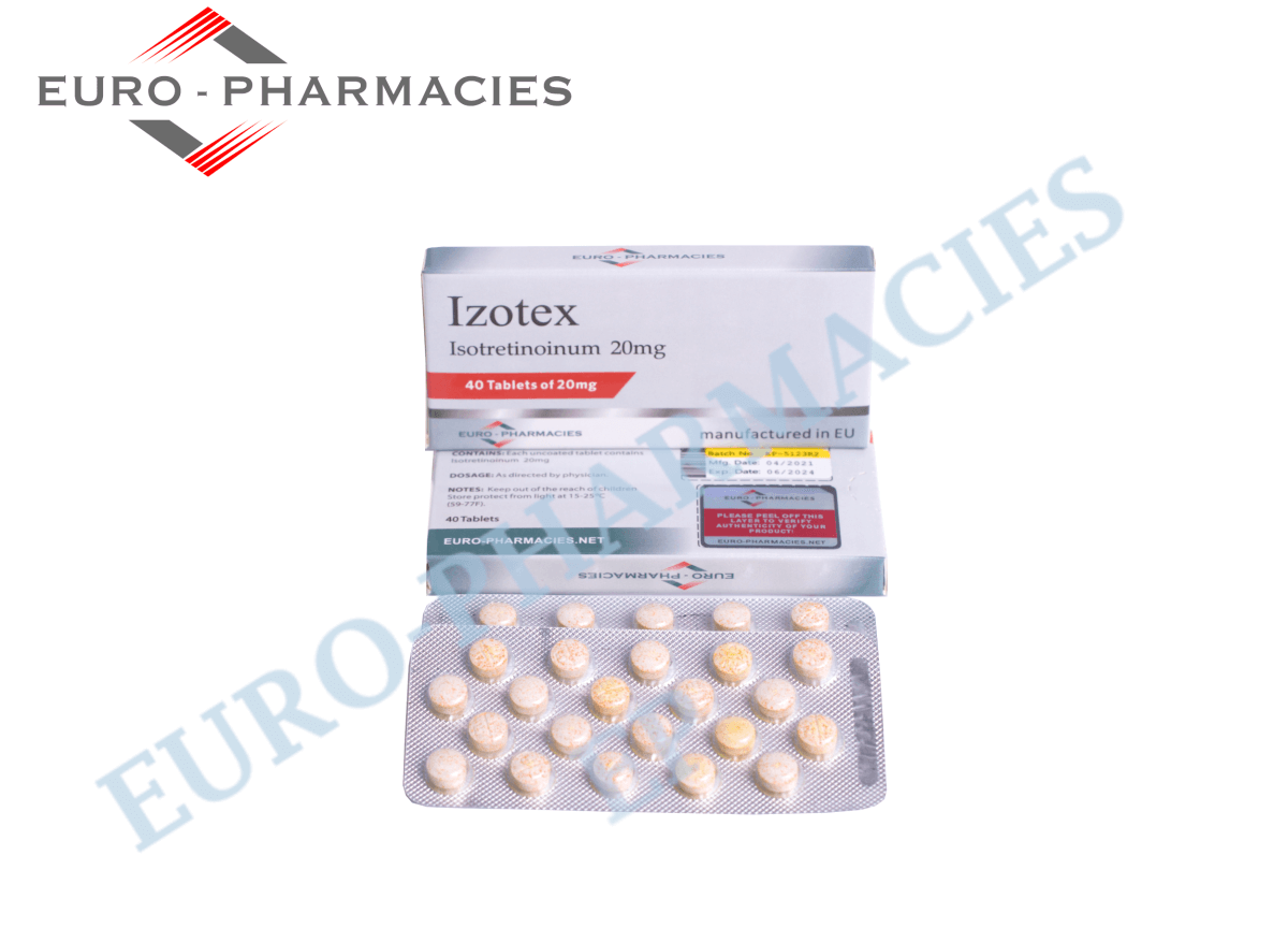 Izotex - 20mg/tab - 40 tab/blister - Euro Pharmacies | PharmaHub.to